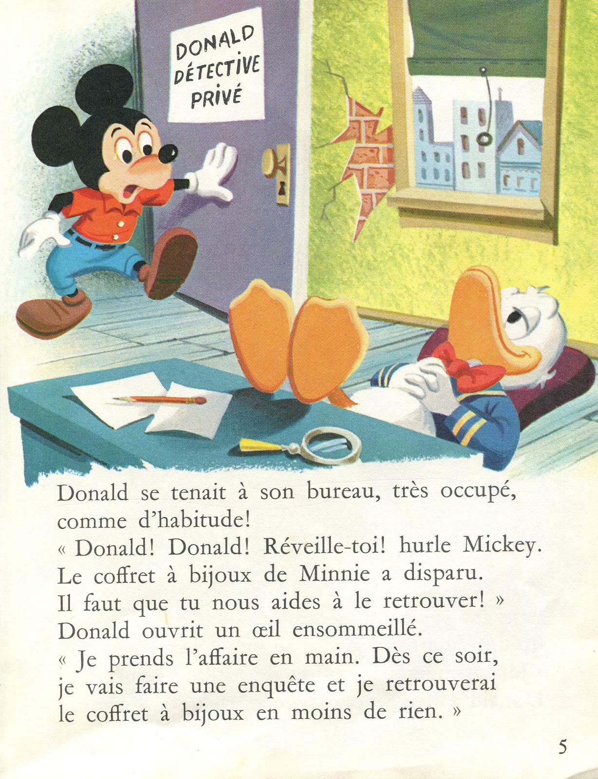 Les trésors de la flibuste: Donald détective privé - 1961