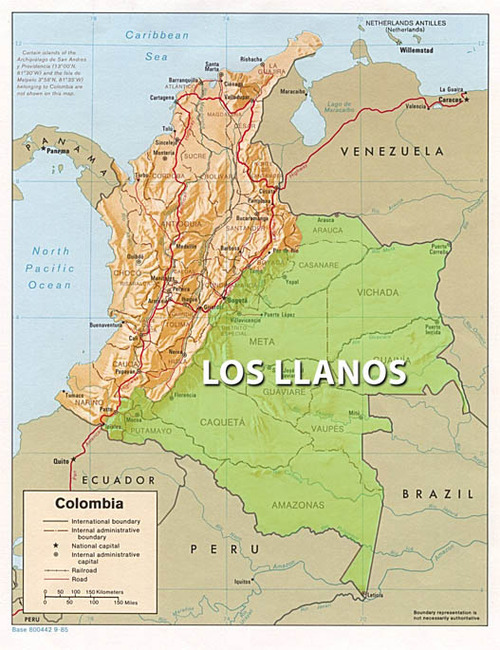 solosequenosenada: Colonización de los llanos en Colombia
