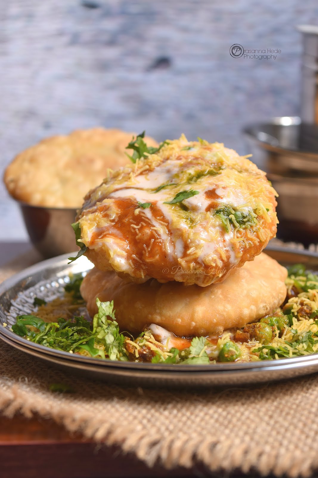 Dahi Matar Kachori Chaat Recipe | Savory Bites Recipes - A Food Blog ...