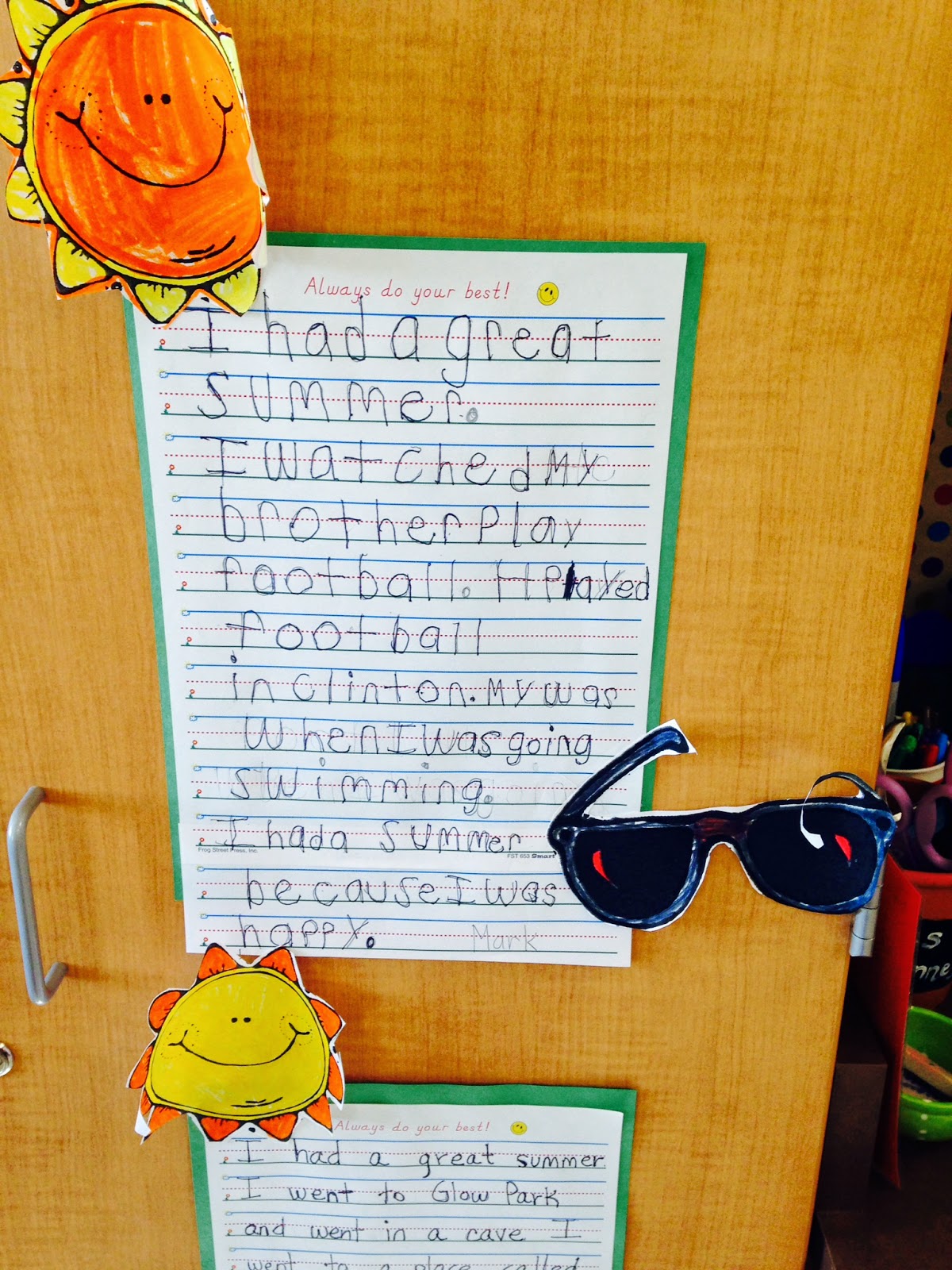 Teacher Talk: Summer Writing Freebie!