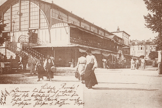 Istria Outside My Window: Old postcards of Pula