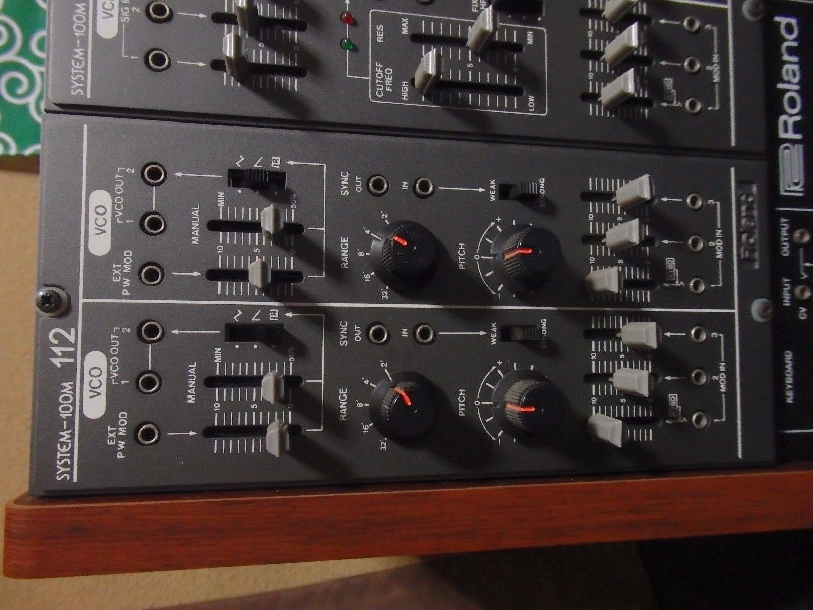 MATRIXSYNTH: Vintage Roland System 100M Modular Synthesizer