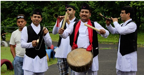 Nepali musical instruments "Panche Baja" IN JAPAN - The New Khabhar