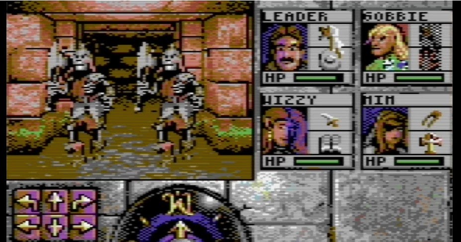 Indie Retro News: Eye of the Beholder - Work in progress C64 Dungeon ...