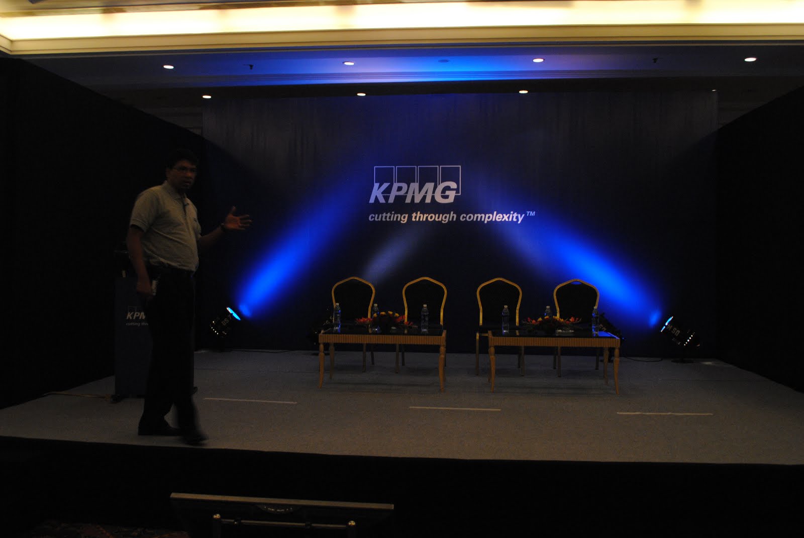 Echo Events: Corporate Event set up