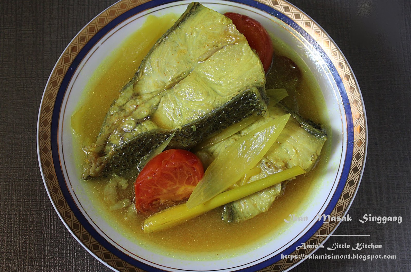 Ikan Masak Singgang - Amie's Little Kitchen