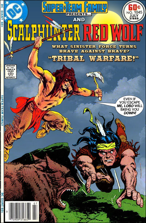 Super-Team Family: The Lost Issues!: Scalphunter and Red Wolf