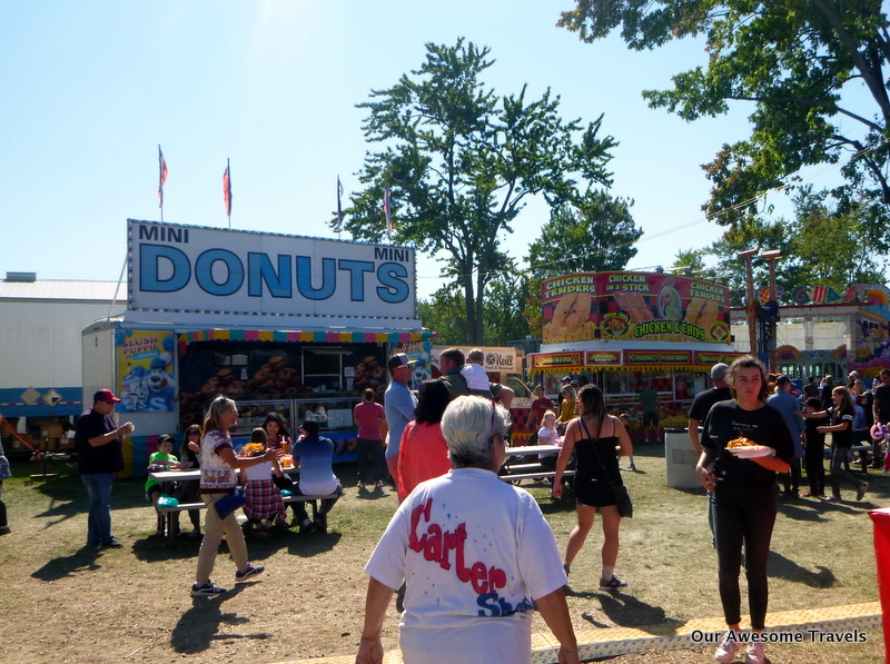 Our Awesome Travels: Forest Fall fair and Demolition Derby yesterday ...