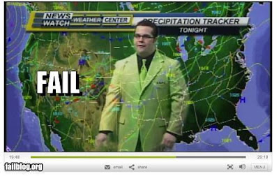 Blue Sky GIS: Maps in comics: Green screen fail