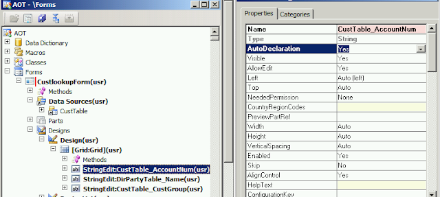 Microsoft Dynamics AX Tools and Tutorials: Use AX Form As lookup in ...