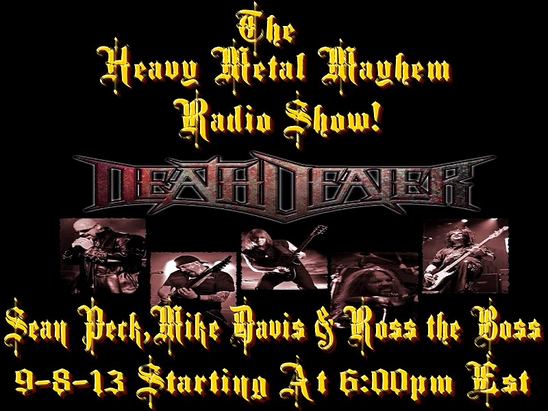 The Heavy Metal Mayhem Radio Show: September 2013