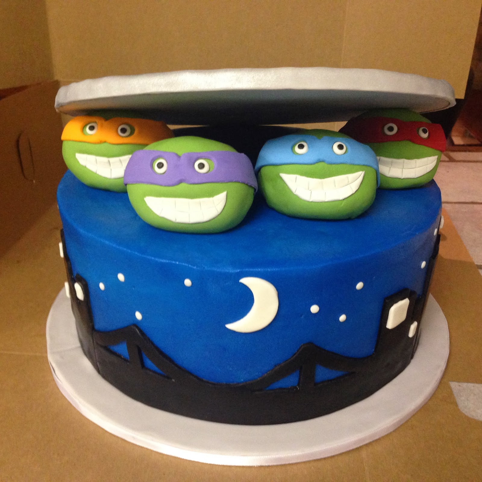 Walmart Ninja Turtle Cake