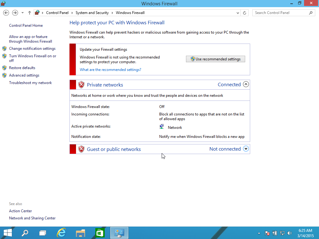 Windows 10 tutorials: Disable firewall in windows 10