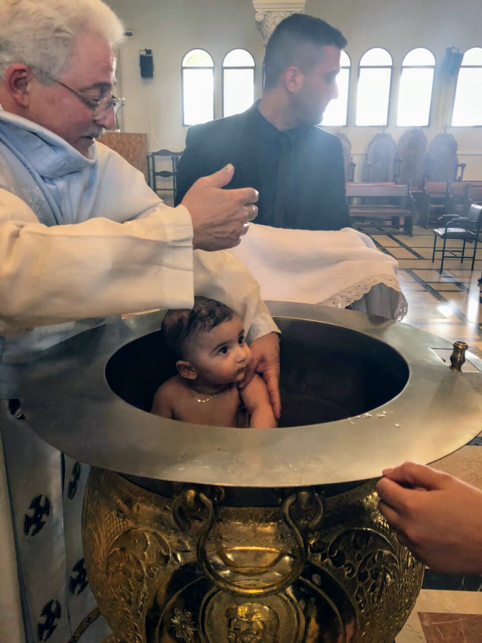 Baby Stephen's Baptism