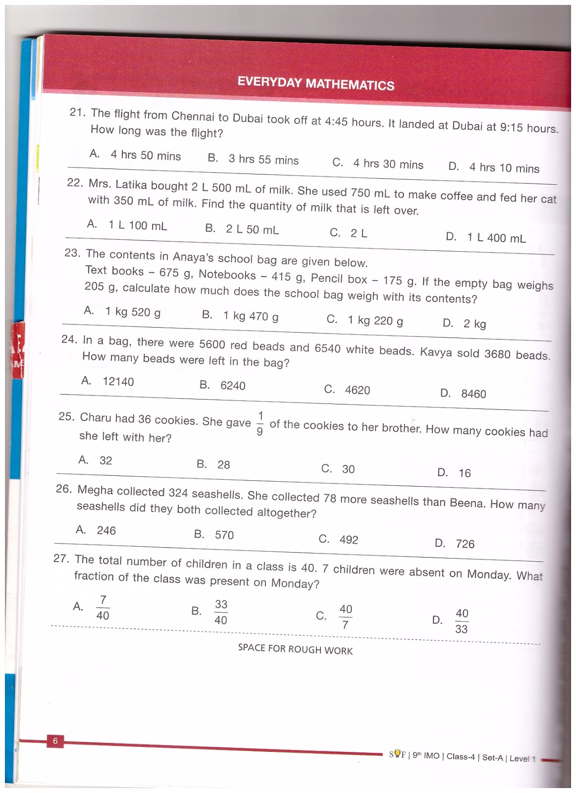 Athreya Kidambi - Kavitha Kidambi: INTERNATIONAL MATH OLYMPIAD - GRADE ...