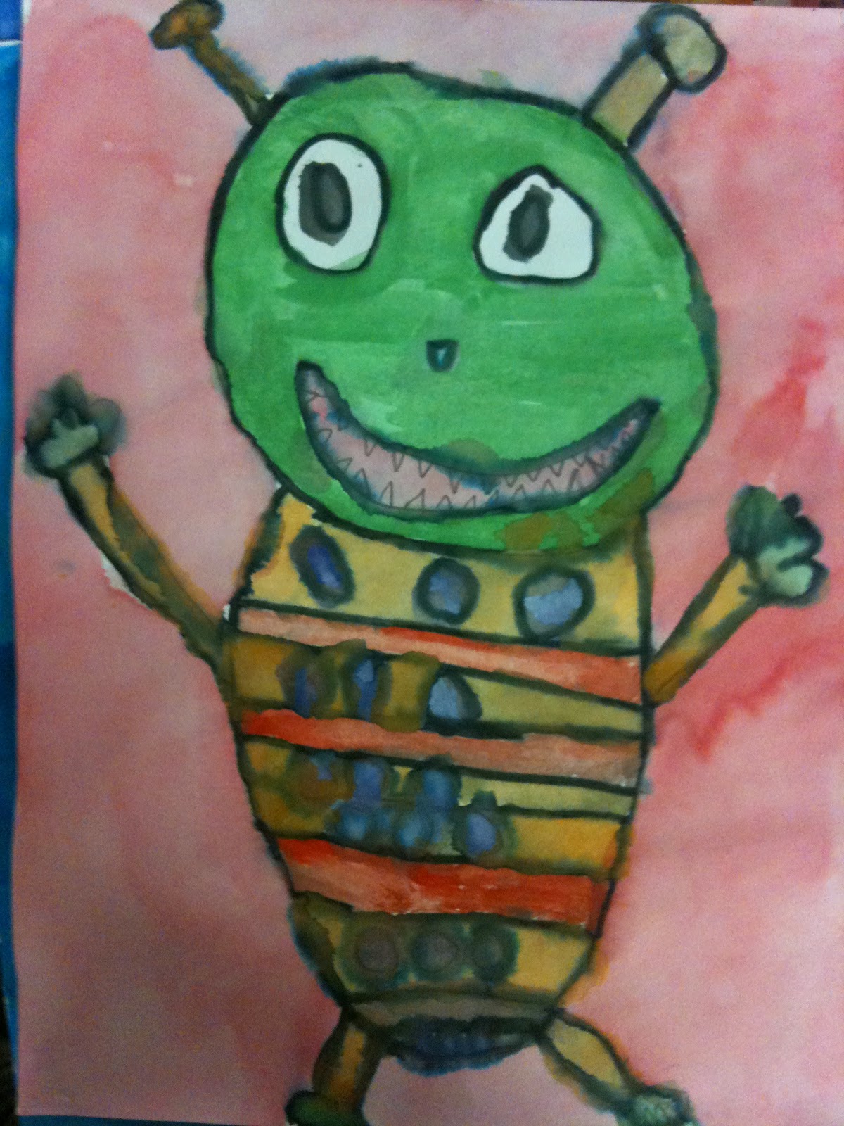Ms. C's Artroom: Monster Alien Art Lesson
