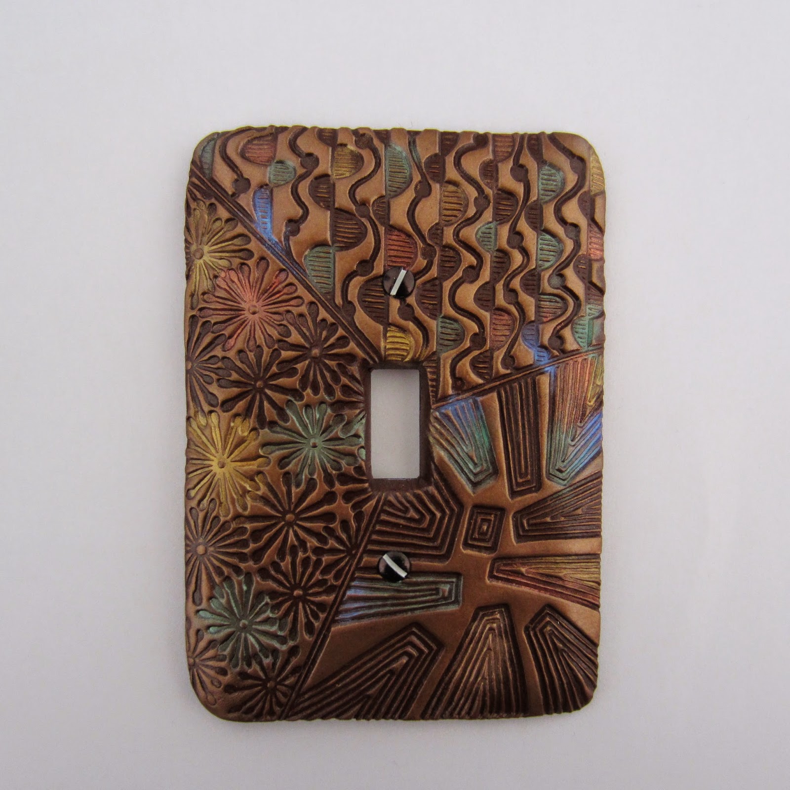 Geometals/Metro Decor: Artisan Made Switch Plates