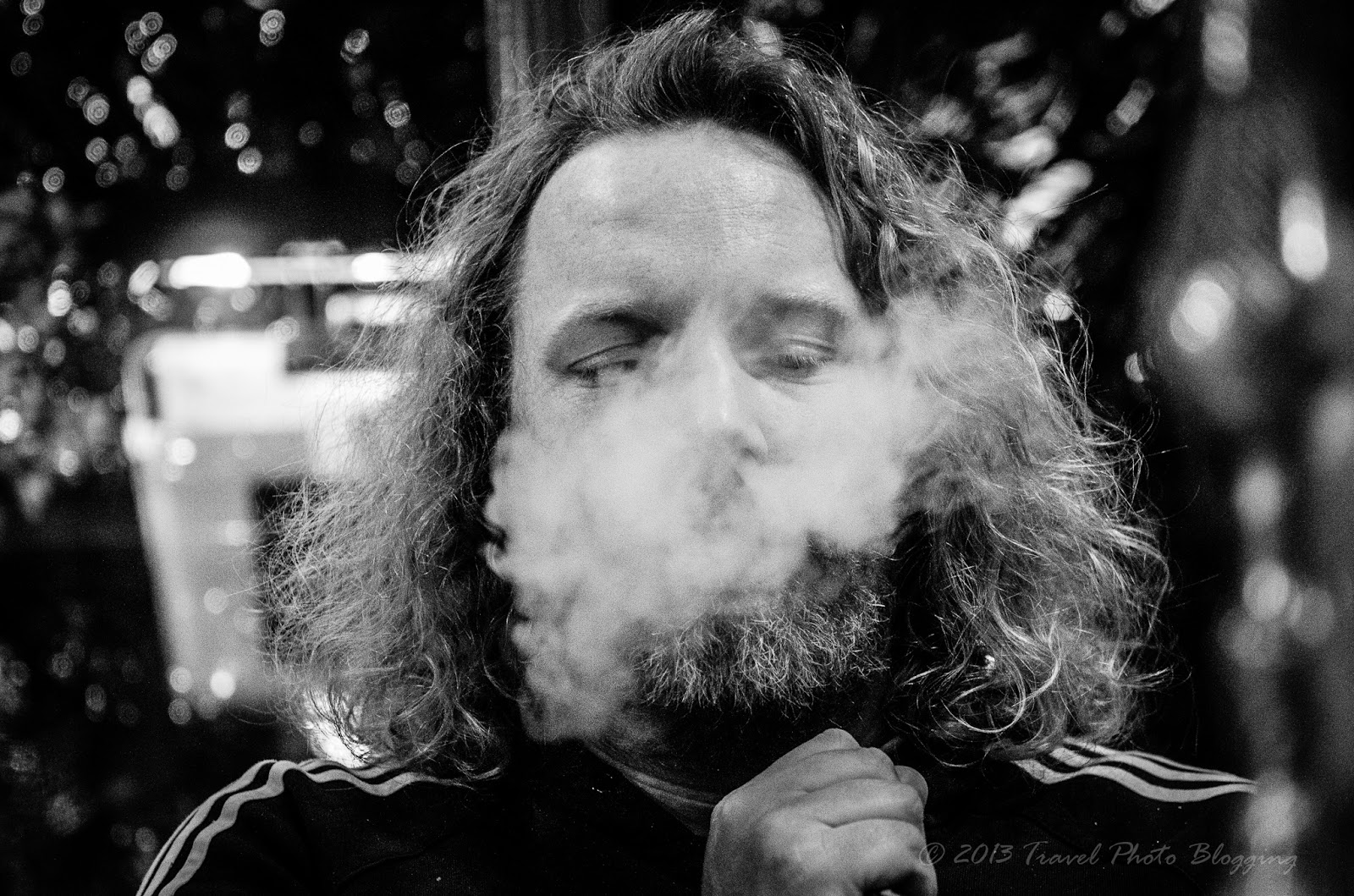 Travel Photo Blogging: Nargile smoking in Istanbul