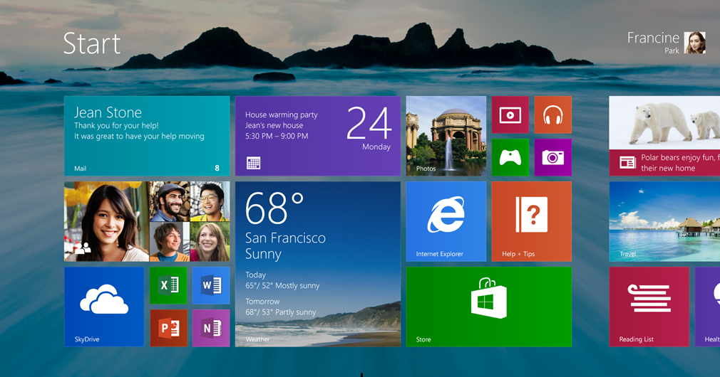 Teknologi Dan Informasi : Keunggulan Microsoft Windows 8