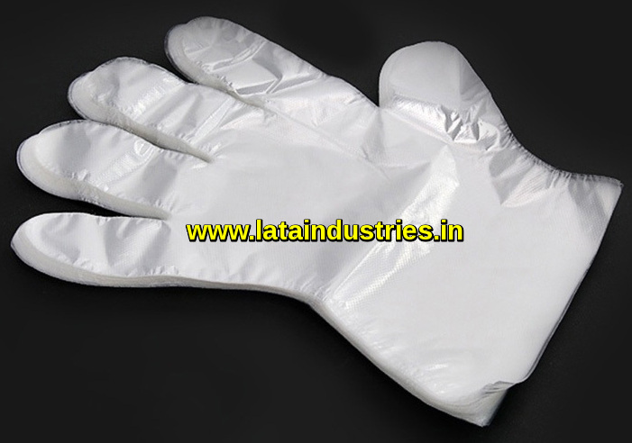 Plastic Disposable Hand Gloves: Plastic Hand Gloves Pair Packing Single ...