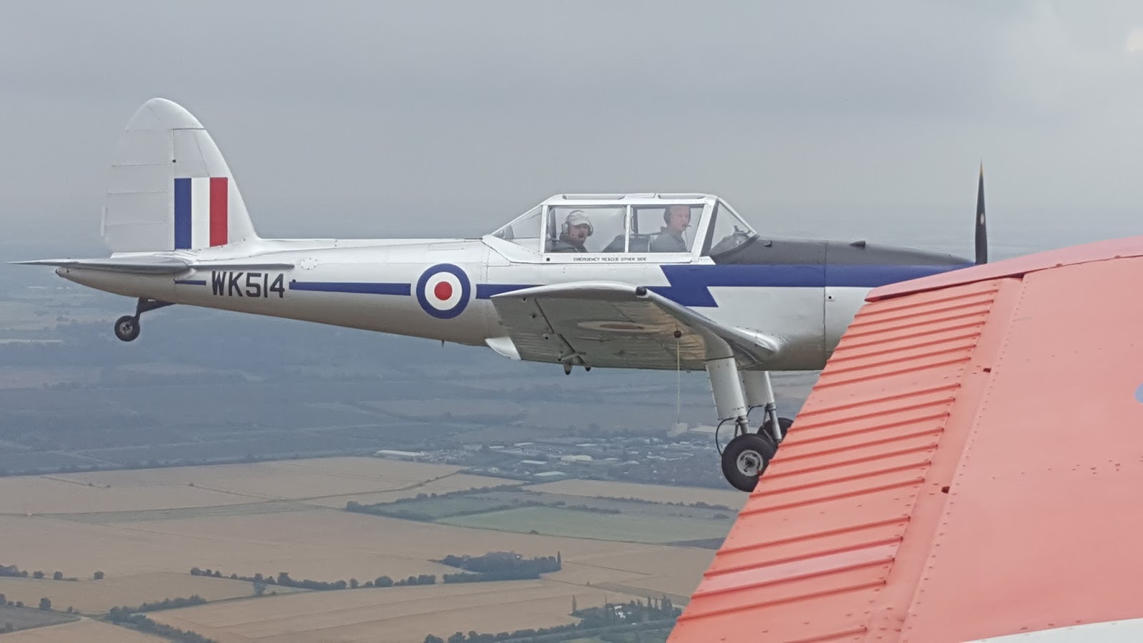 flylogical: RAF Henlow "100" Bulldog & Chipmunk Flyby