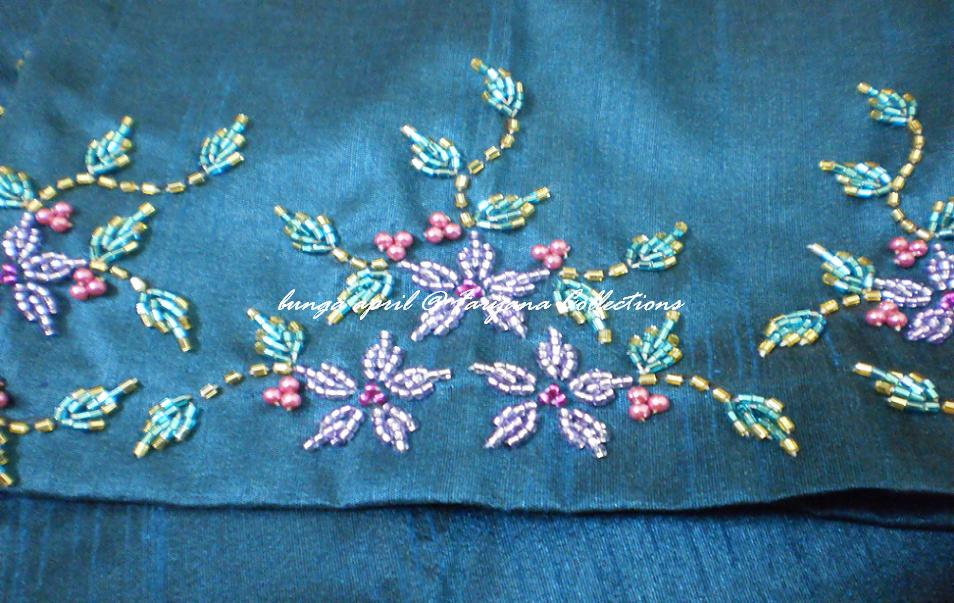 Sulaman Manik & Labuci d'Faryana Collections©: Bunga April