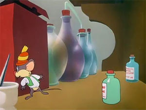 Cartoon-Vergleich: MOUSE MAZURKA