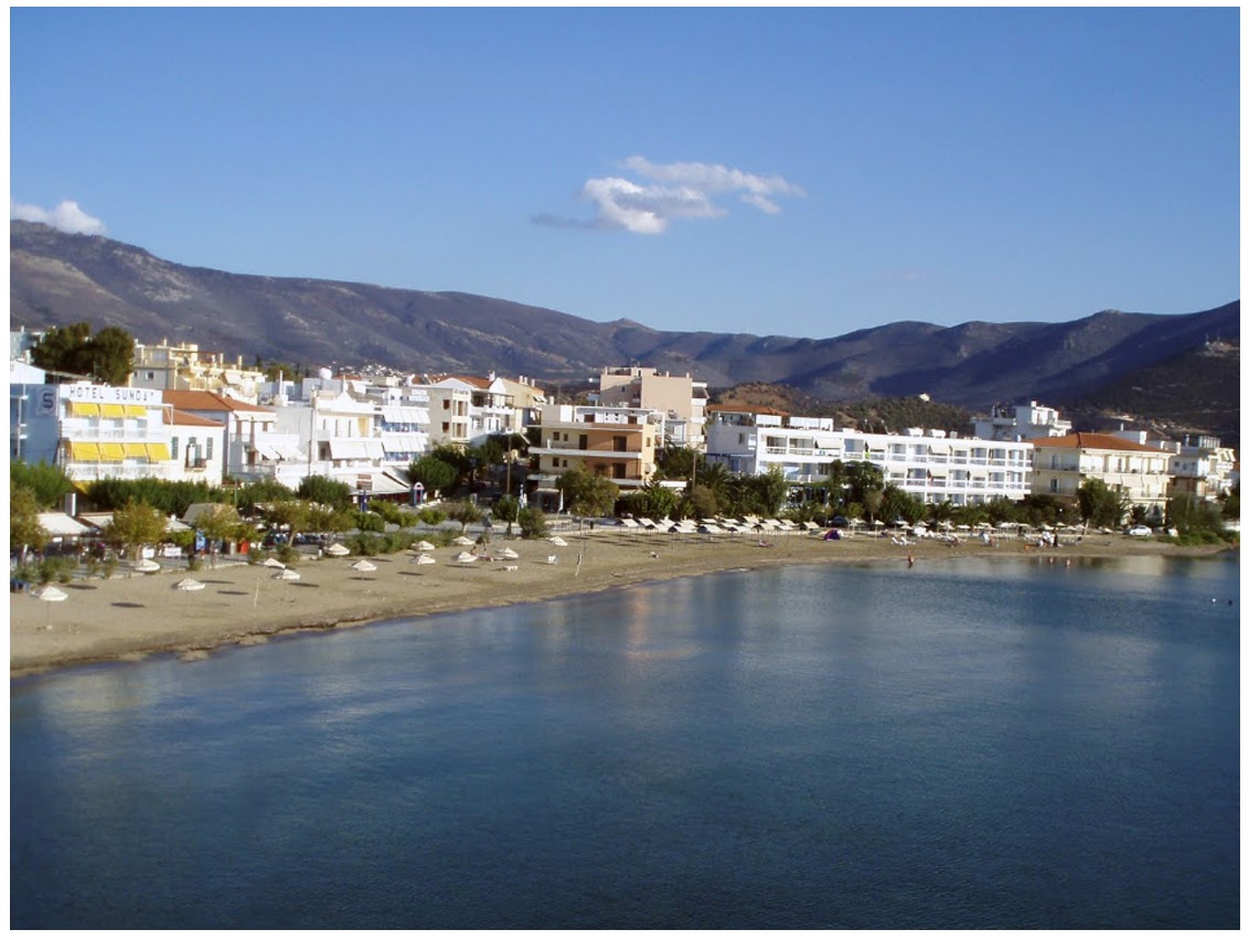 Görögország - Évia: Dél Evia - Nea Styra település