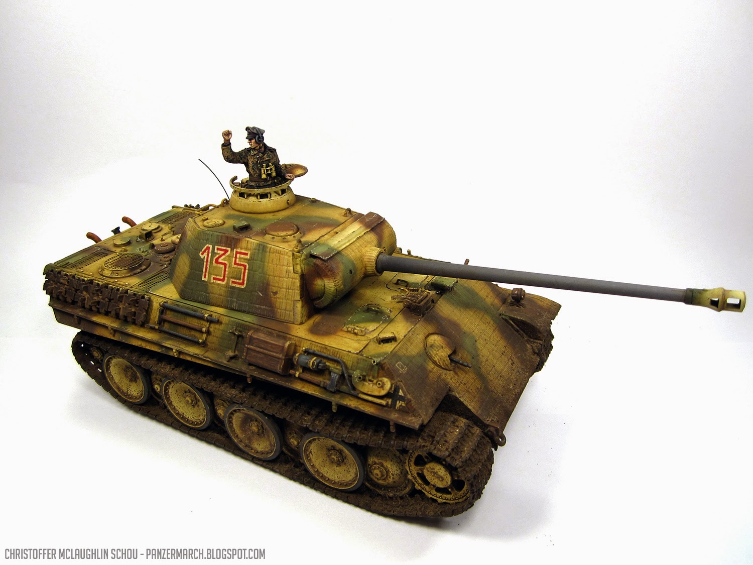 Panzer March!: Panther G, Early - Tamiya - 35170 - Finished