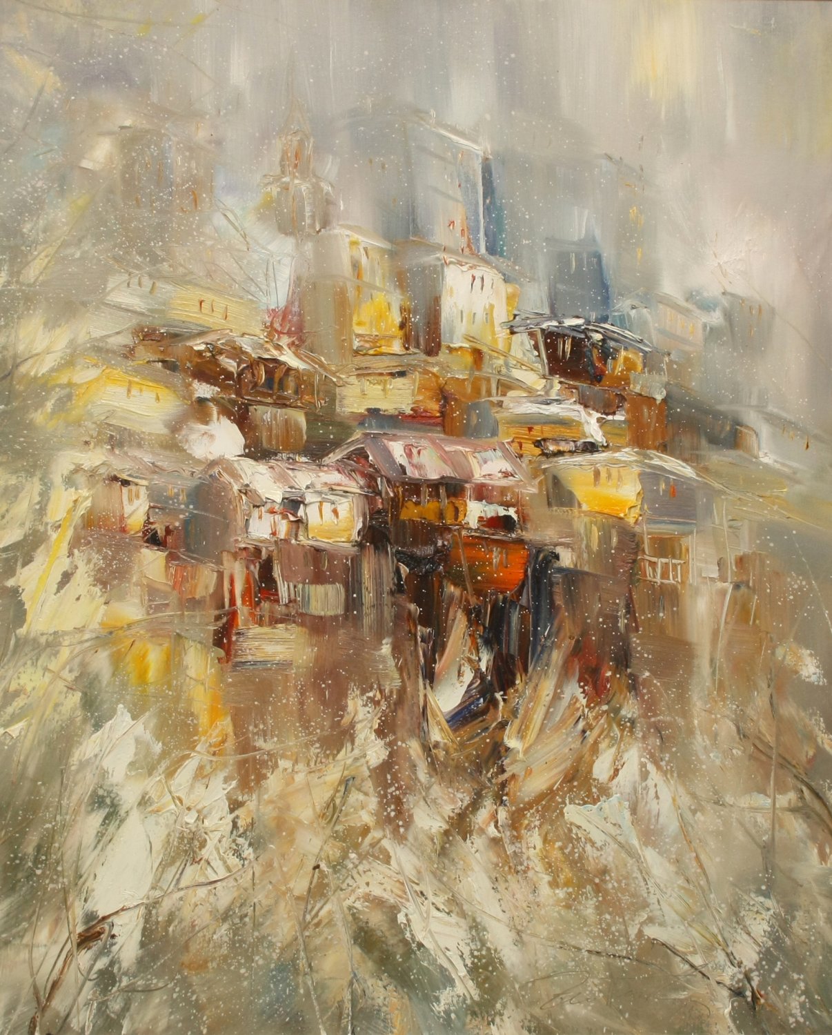 Georgi Petrov, 1978 | Palette Knife Landscape painter | Tutt'Art ...