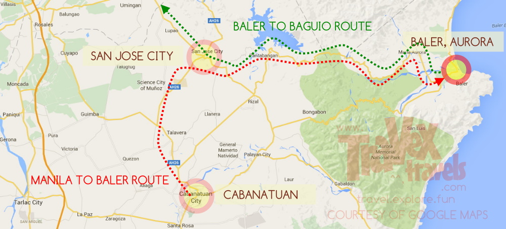How to Go to Baler, Aurora from Manila, Baguio - Travex Travels ...