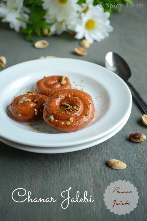Spicy Treats: Bengali Chanar Jalebi / Paneer Jalebi / Paneer Sweets