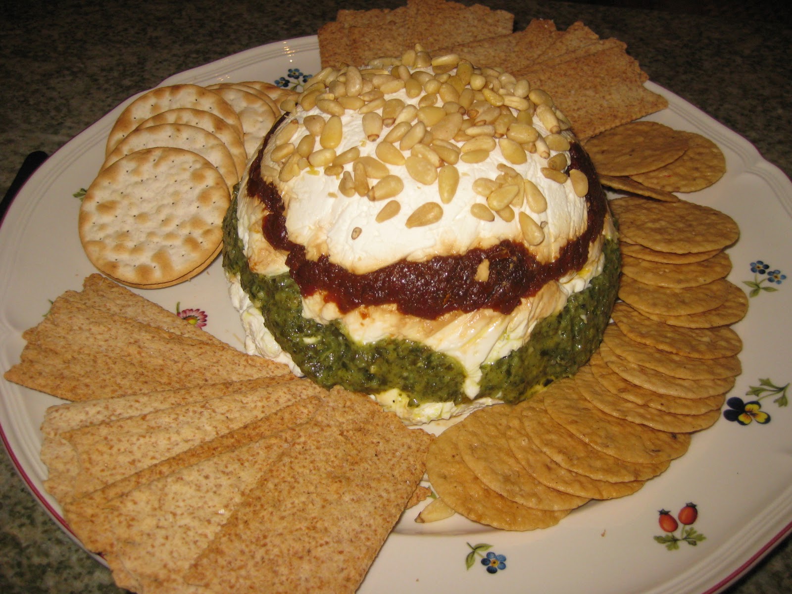 The Full Plate Blog: Easy Appetizer Idea: Pesto Torta
