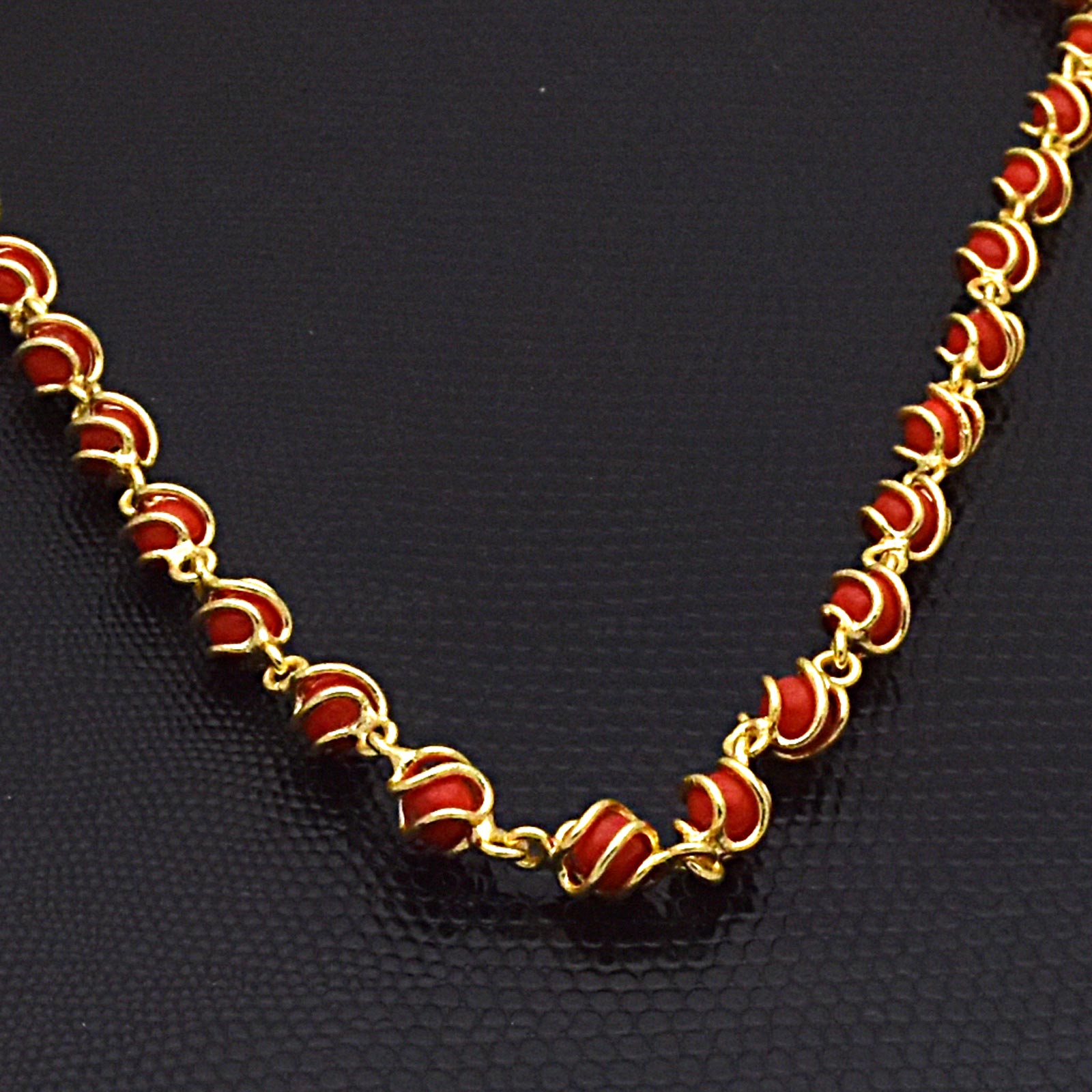 Buy Gold Plated Rainbow Mala/Chain Online| Kollam Supreme