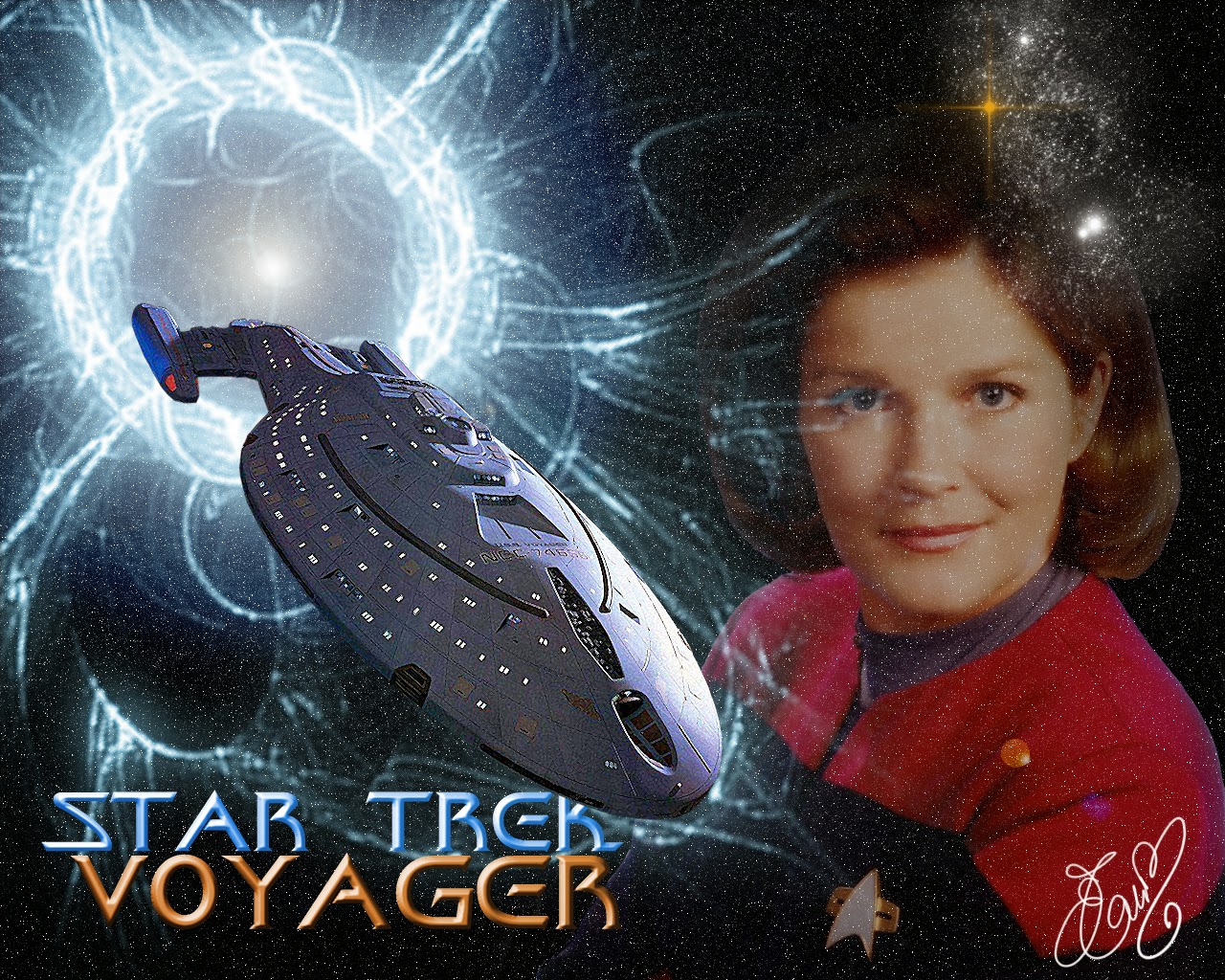 Wallpapers of various themes by Eleonora: STAR TREK VOYAGER : CAPT ...