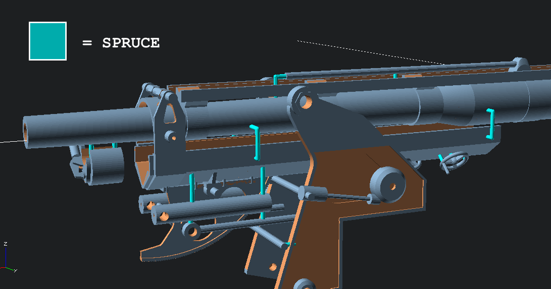Warren Hudson Modelling: 1/16 scale M1897A4 75mm AT gun