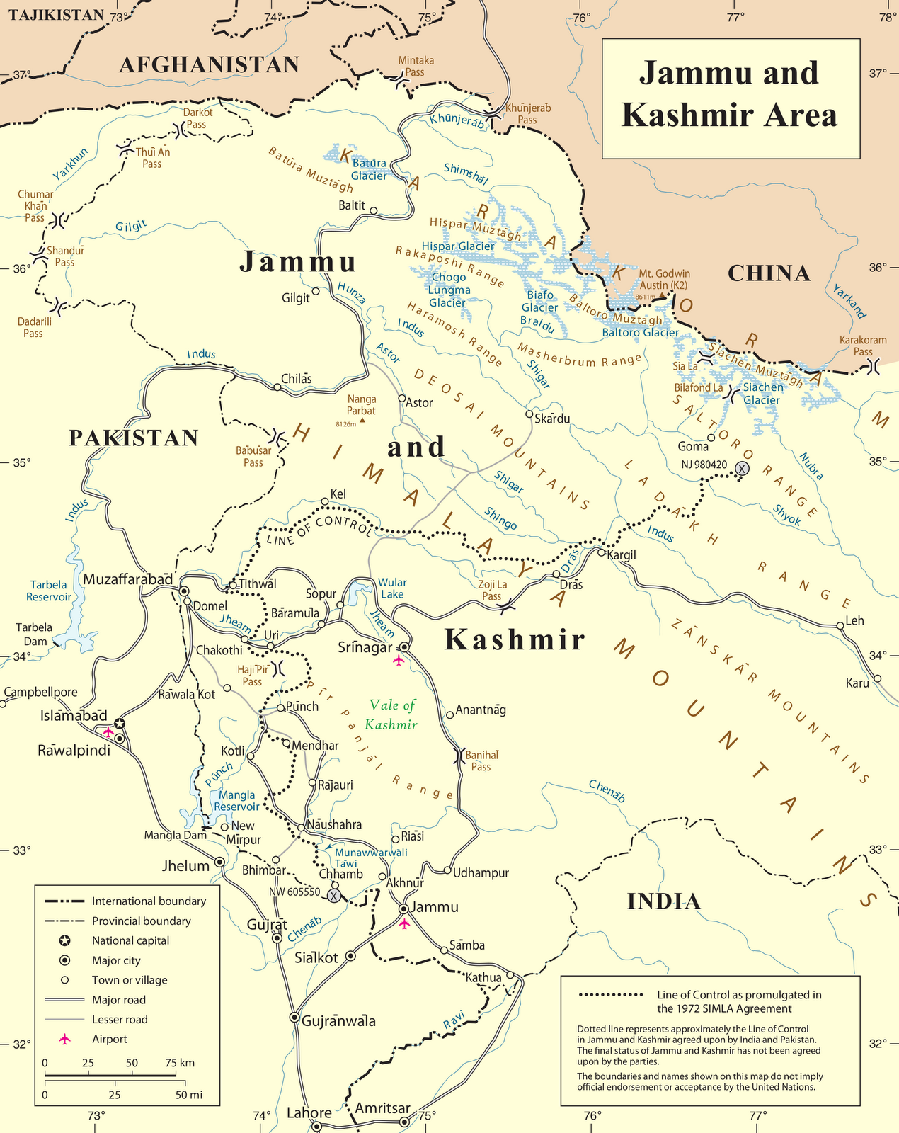 The Atlas of Pakistan: Maps of Kashmir