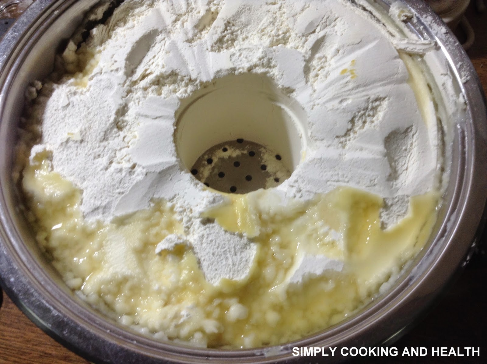 Simply Cooking and Health: Steaming all-purpose flour