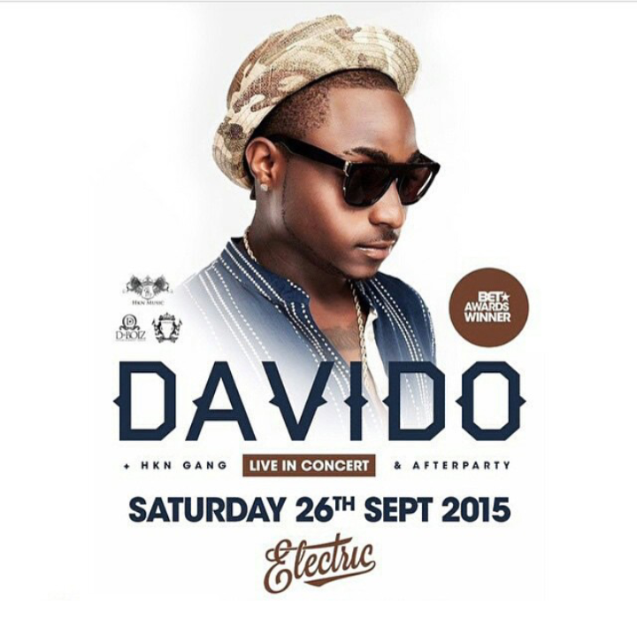 Nigerian Musician Davido Is Set Perform In Birmingham On The 26th Of ...