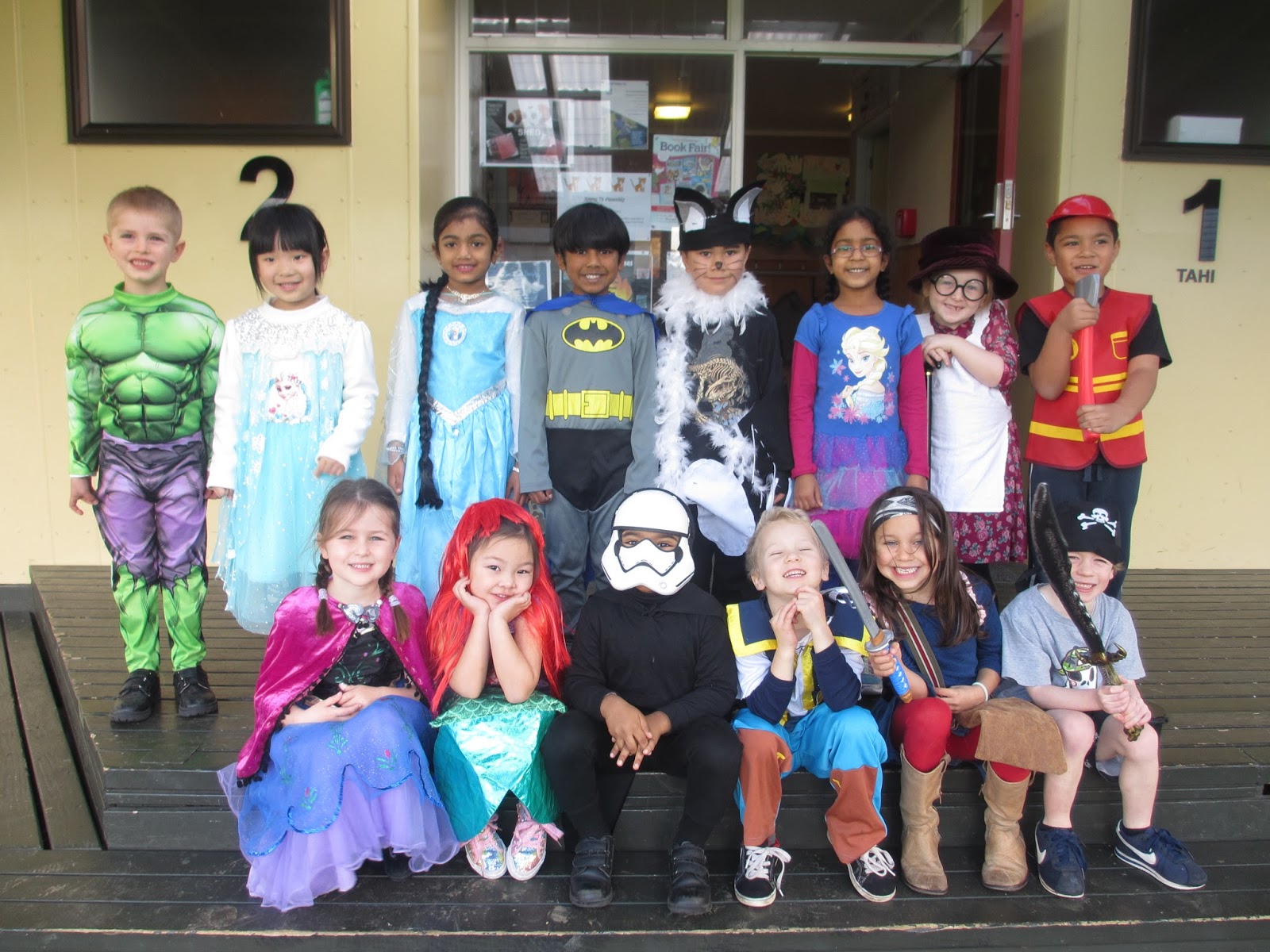Room 2 @ Good Shepherd School: Book Character Parade 2016