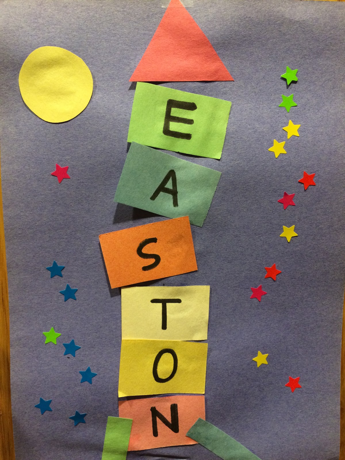 Letter R Craft Rocket