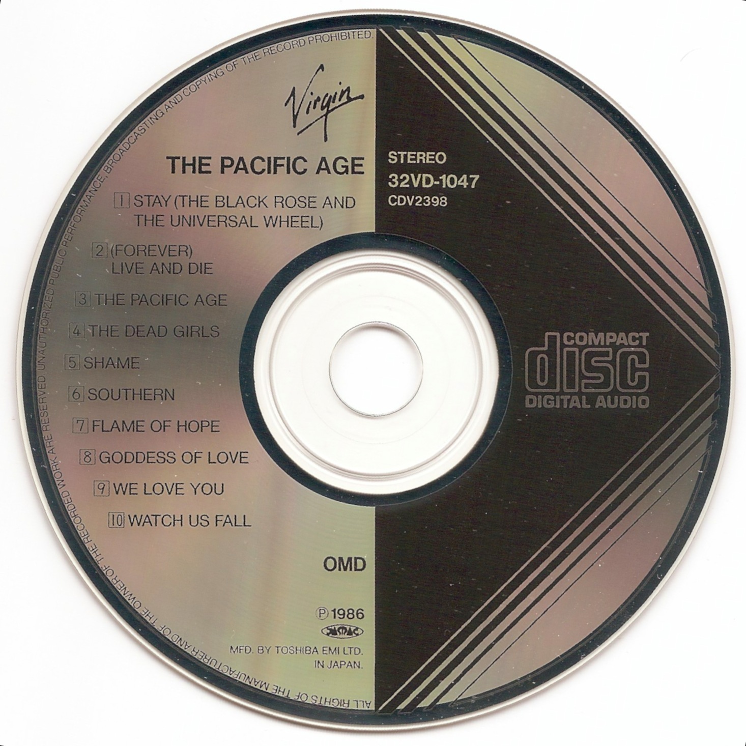 The First Pressing CD Collection: Orchestral Manoeuvres in the Dark ...