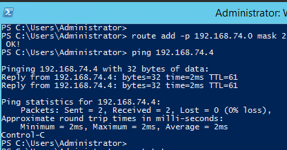 How to add static route windows command line powershell | wachid web id