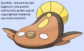 Pokémaniacal: Stunfisk