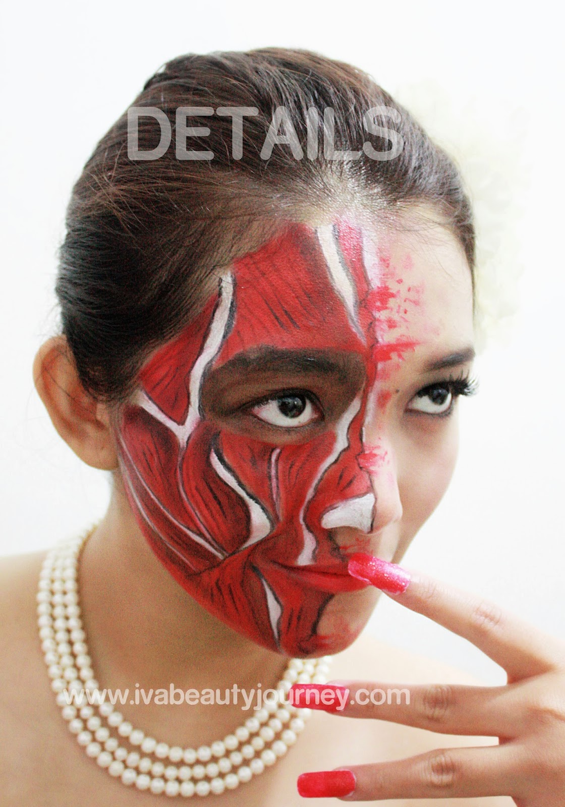 IBB Make Up Challenge November 2013 (muscle exposed) | iva's beauty journey