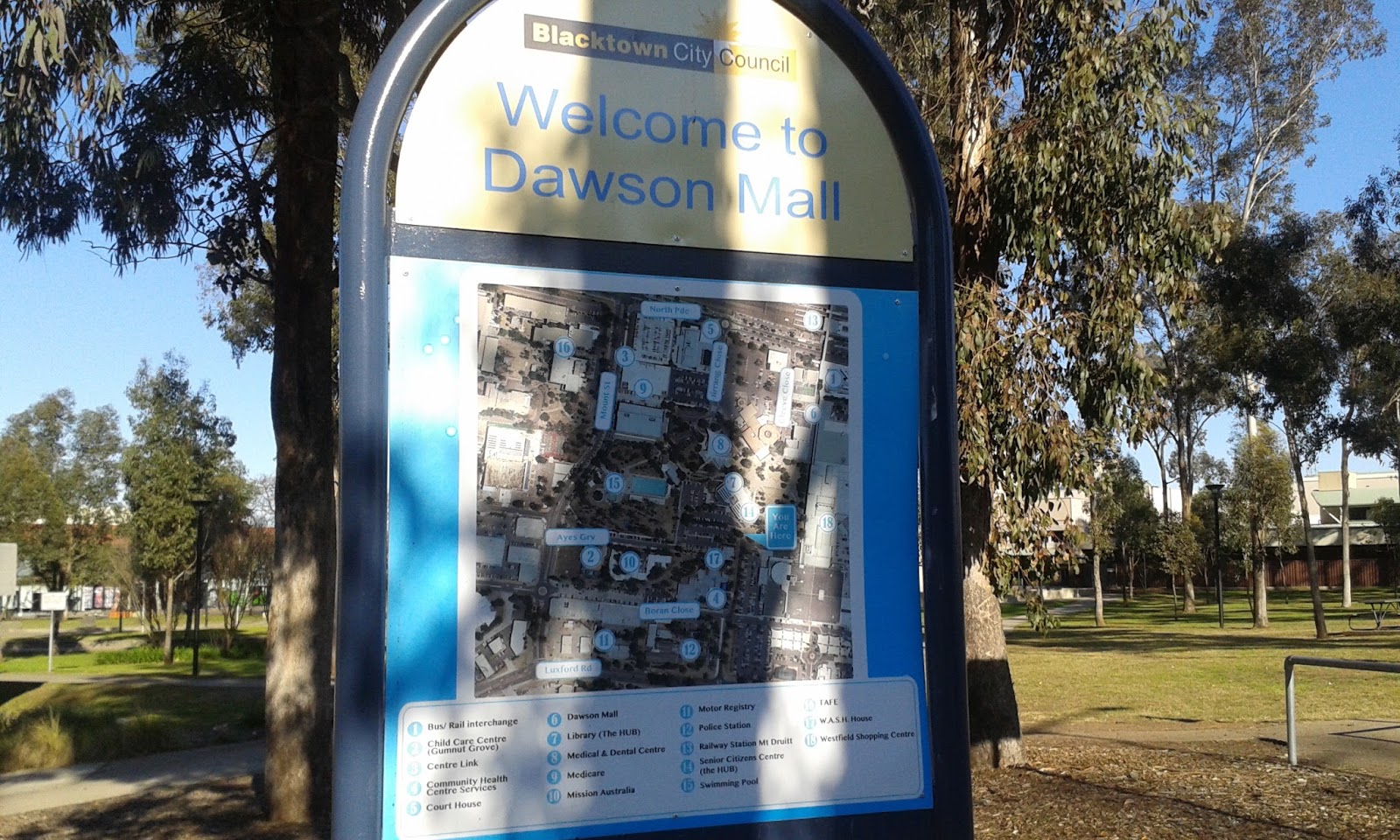 Why I Love Mount Druitt!: Community Signs On Dawson Mall - Must Be ...