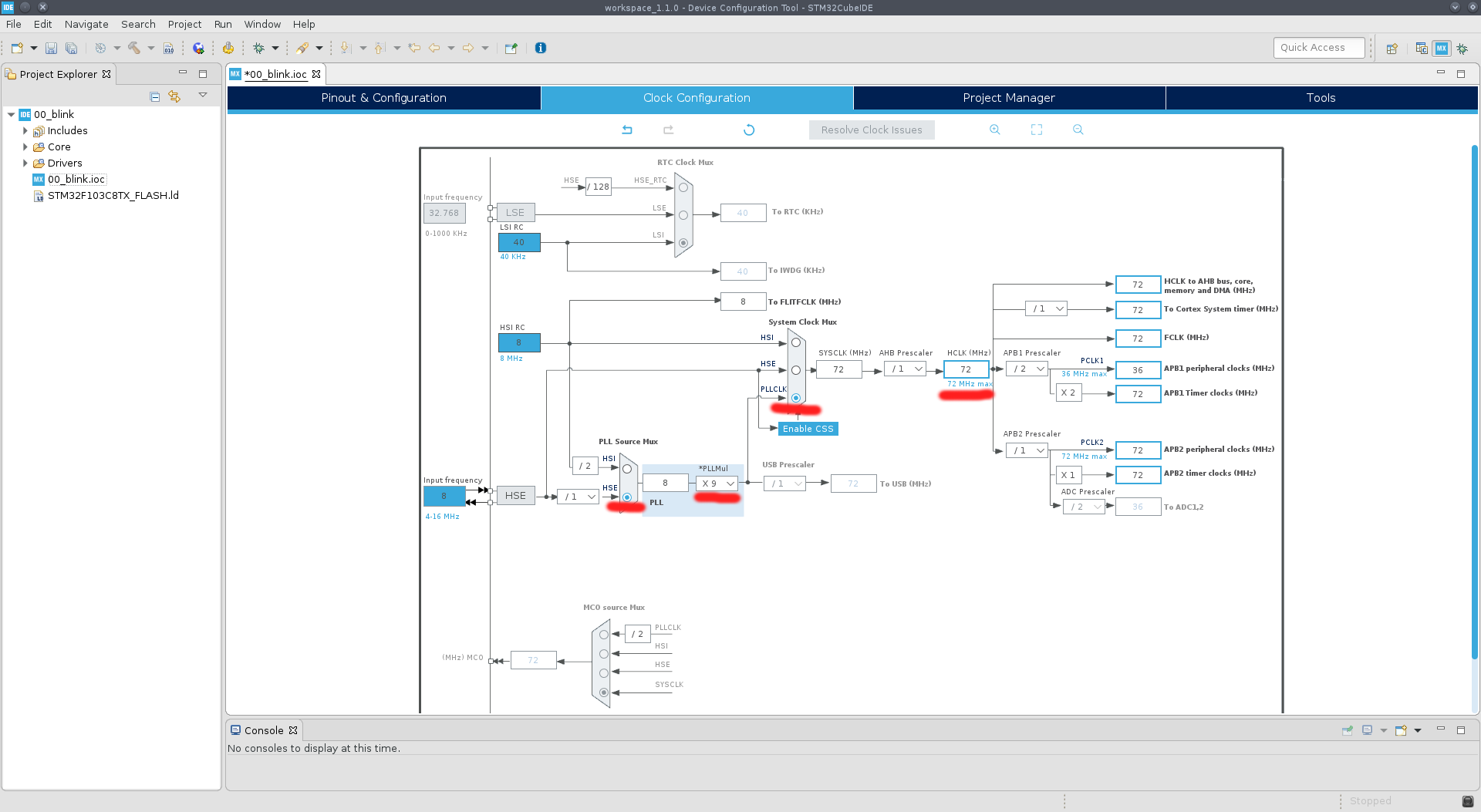 Настройка: Eclipse, SW4STM32, STM32CubeIDE и Qt Creator, для отладки проекта на STM32F103C8 ...