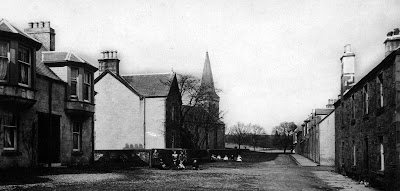 Tour Scotland: Old Photograph Church Street Braco Perthshire Scotland