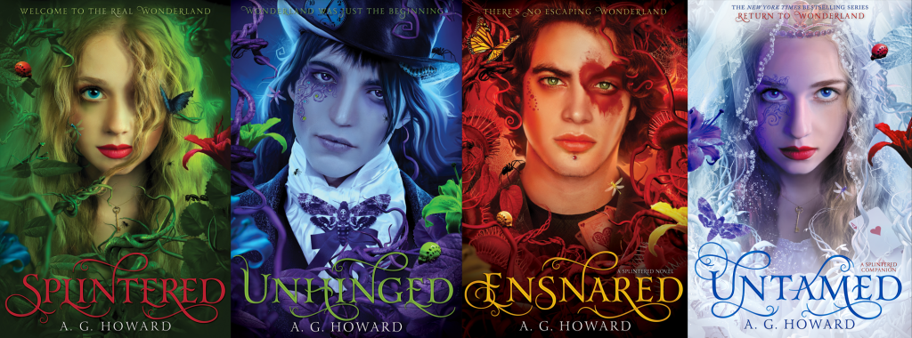 La libreria nel cassetto: Recensione Trilogia Splintered, di A.G. Howard