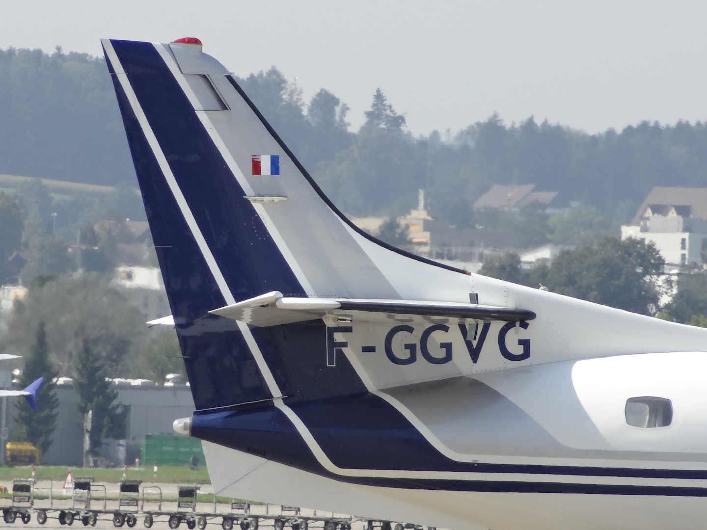 aero-wing: F-GGVG_SWEARINGEN _ SA-226TB MERLIN 3B_AIRLEC AIR ASPACE_ZRH